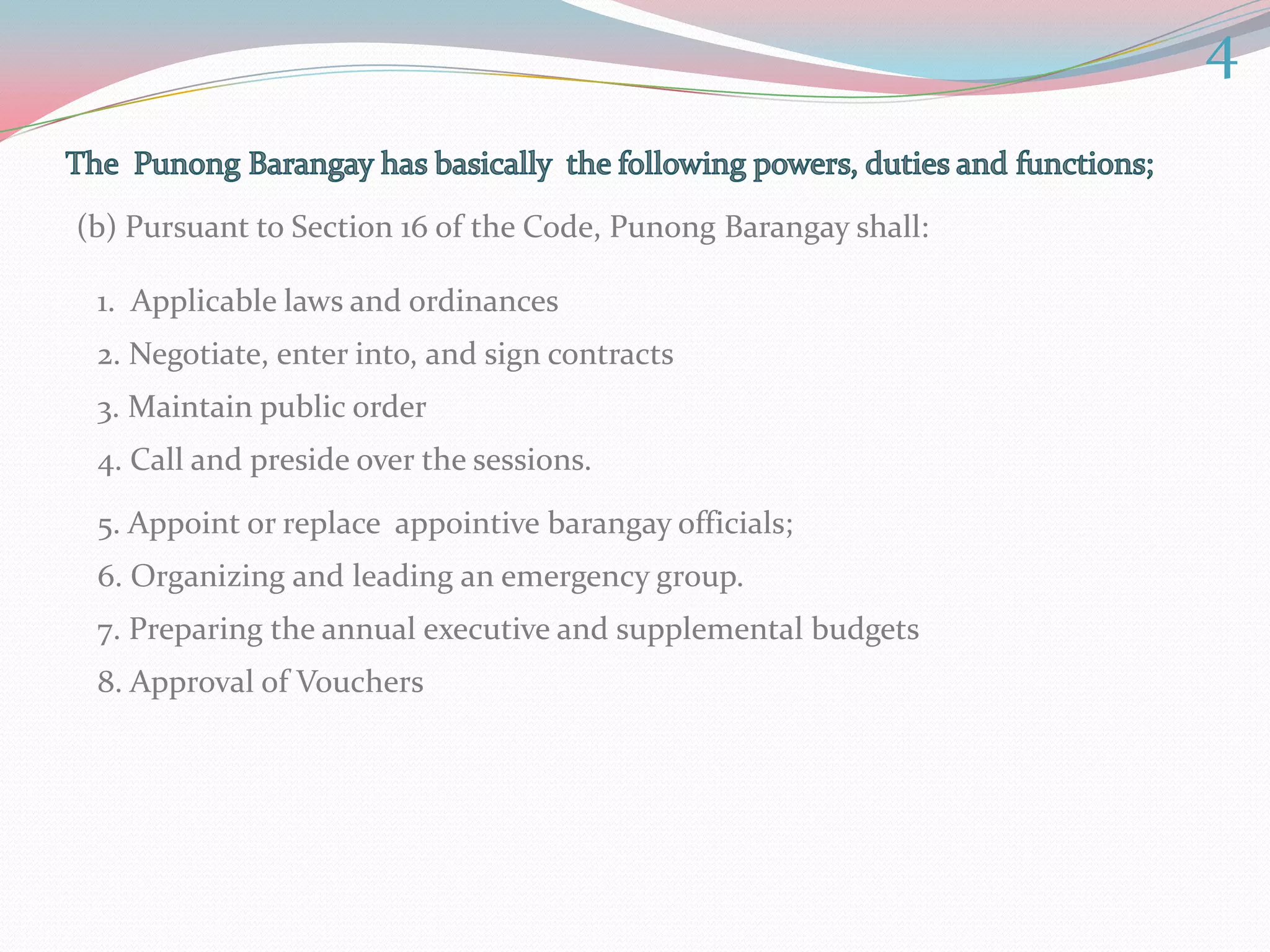 Local Chief Executives | PPTX