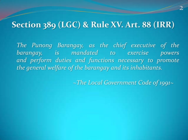 Local Chief Executives | PPTX | Law