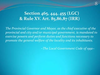 Local Chief Executives | PPTX