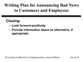 Revised-ch08-Negative Messages.ppt