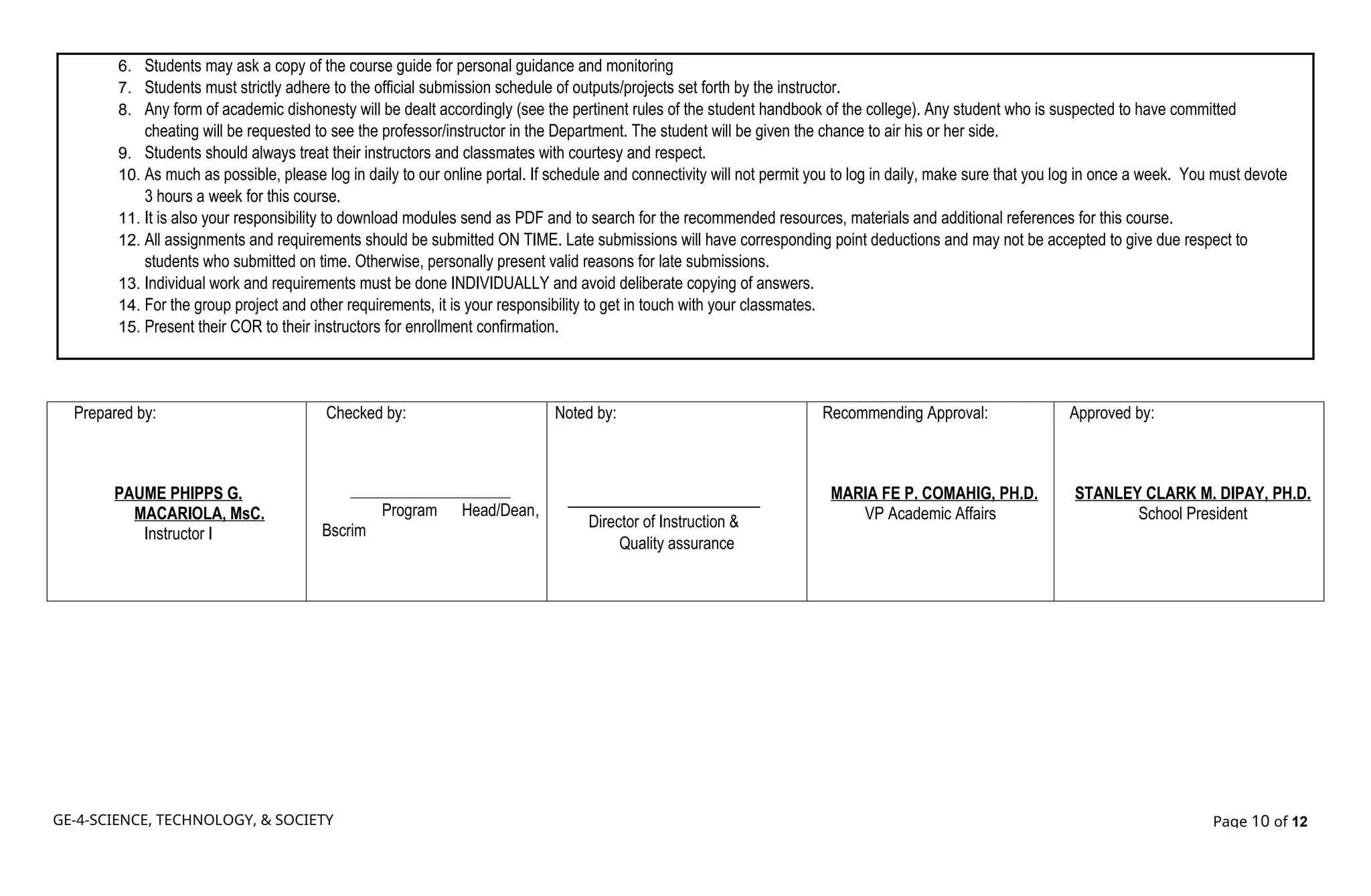 REVISED-GE-4-STS.docx Science, Technology and Society | DOCX