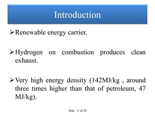 Revised hydrolysis of complex hydrides for hydrogen generation | PPT