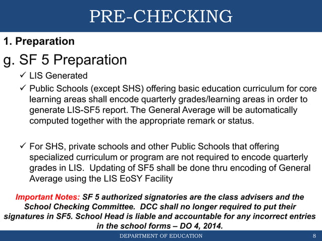 Revised-Preparation-and-Checking-of-School-Forms-SY2022-2023-1.pptx | Educational Assessment ...