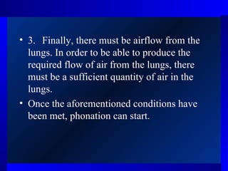 Revised review of phonatory physiology | PPT