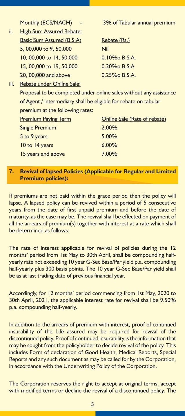 Revised-Sales-Brochure-LIC-Saral-Jeevan-Bima-WEB.pdf | Life Insurance ...