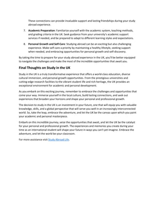 Revised-Study in UK 2024 Requirements, Scholarships, Top Universities ...