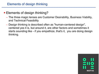 Design Thinking | PPTX