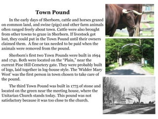 Revised 18th century sherborn | PPT
