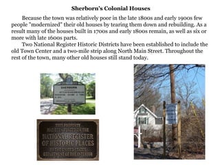 Revised 18th century sherborn | PPT