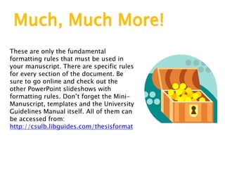 Revised 2016 New Rules Ed.D. Powerpoint for Electronic Submission and Essential Format Rules ...
