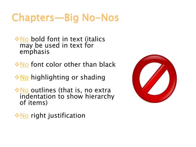 Revised 2016 New Rules University Guidelines Manual Format Rules ...