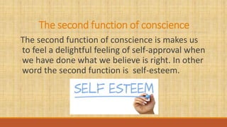 Chapter 1 "Conscience Determines What's Right" by Hubbard Winslow (Fernando - 191000008) | PPT