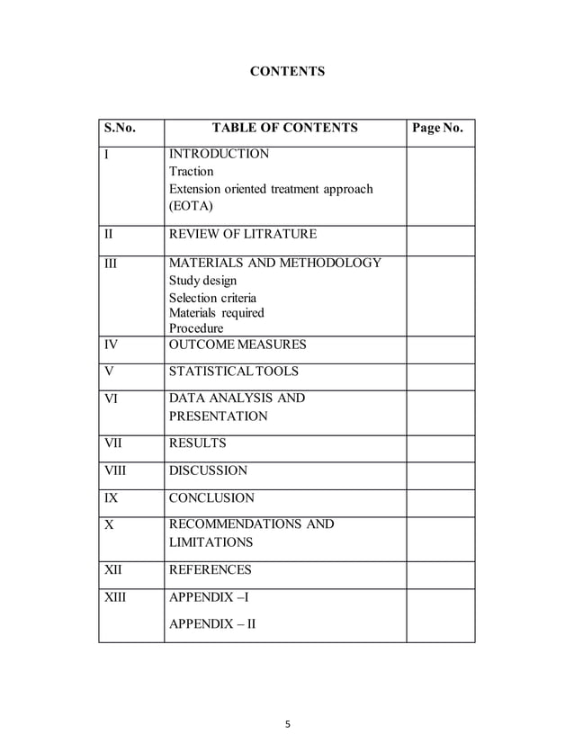 TRACTION AND EOTA | DOCX | Physical Therapy | Wellness