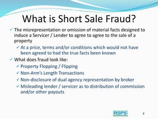 ( revised_5.20.14)SFR Short Sale Fraud Prevention | PPT