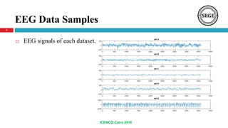 Ffeature extraction of epilepsy eeg using discrete wavelet transform | PPTX