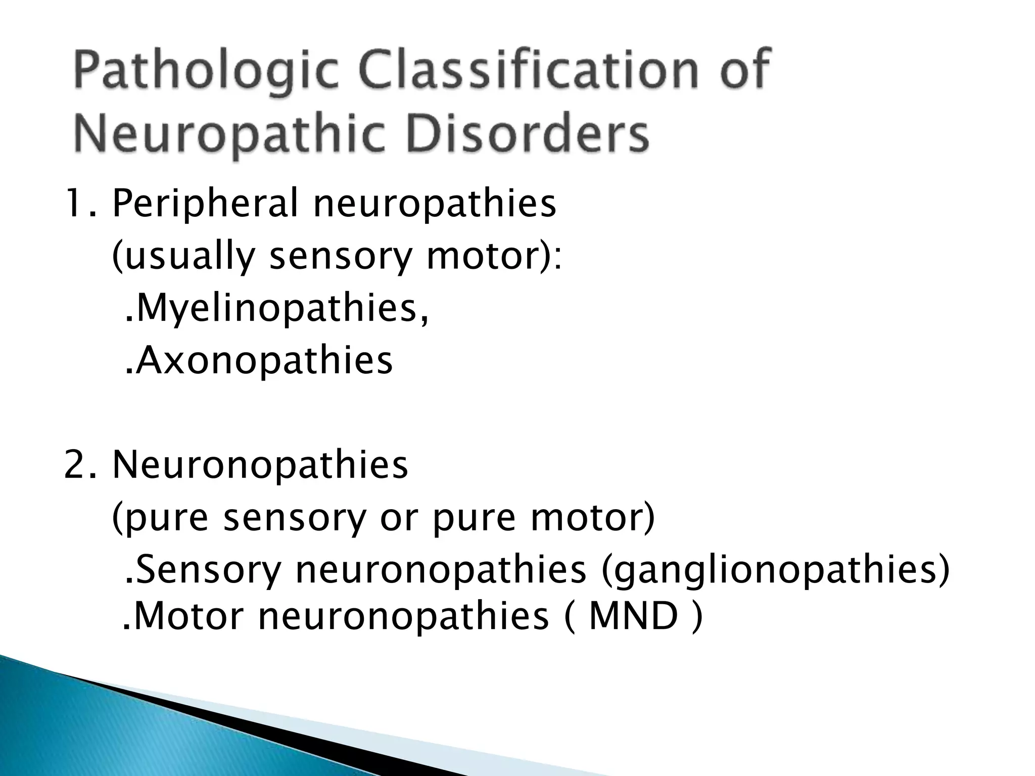 Approach to PERIPHERAL NEUROPATHY | PPTX
