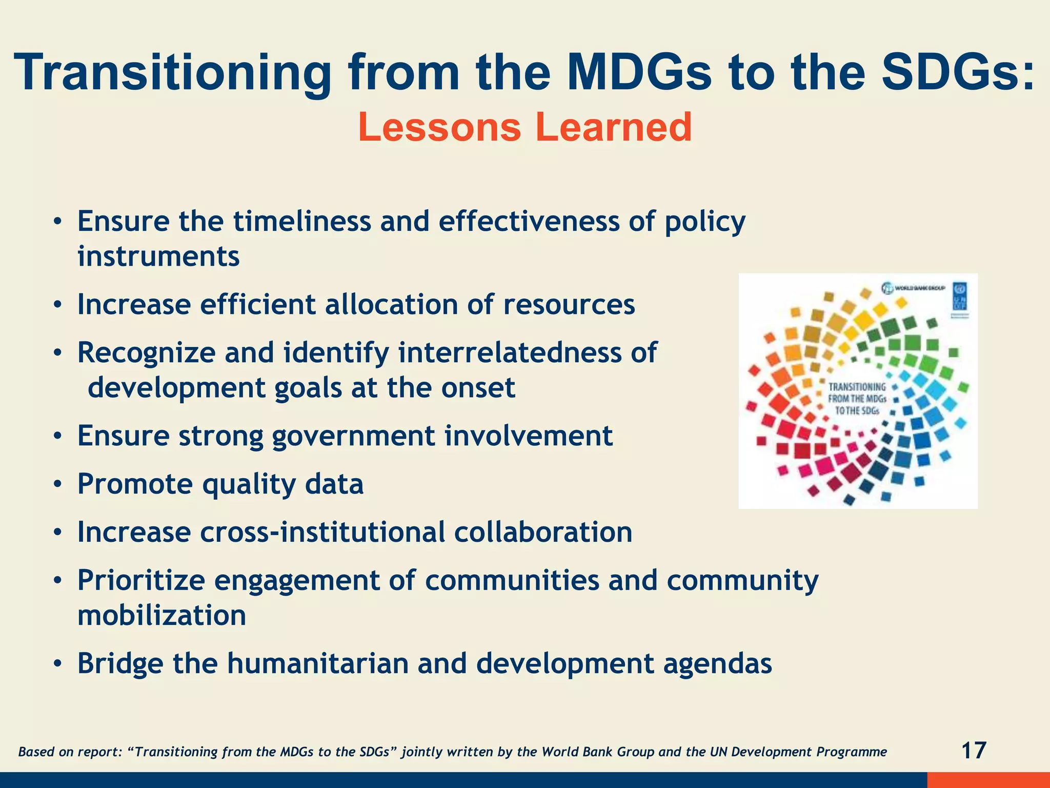 SDGs and Progress in the Arab World | PPTX