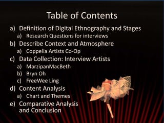 ARE 494 Digital Ethnography Amy Pate | PPT