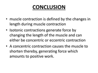 isotonic and isometric | PPTX
