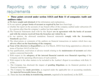 Revised Audit Report Format | PPTX