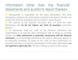 Revised Audit Report Format | PPTX