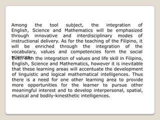 Revised basic education curriculum (rbec) | PPTX