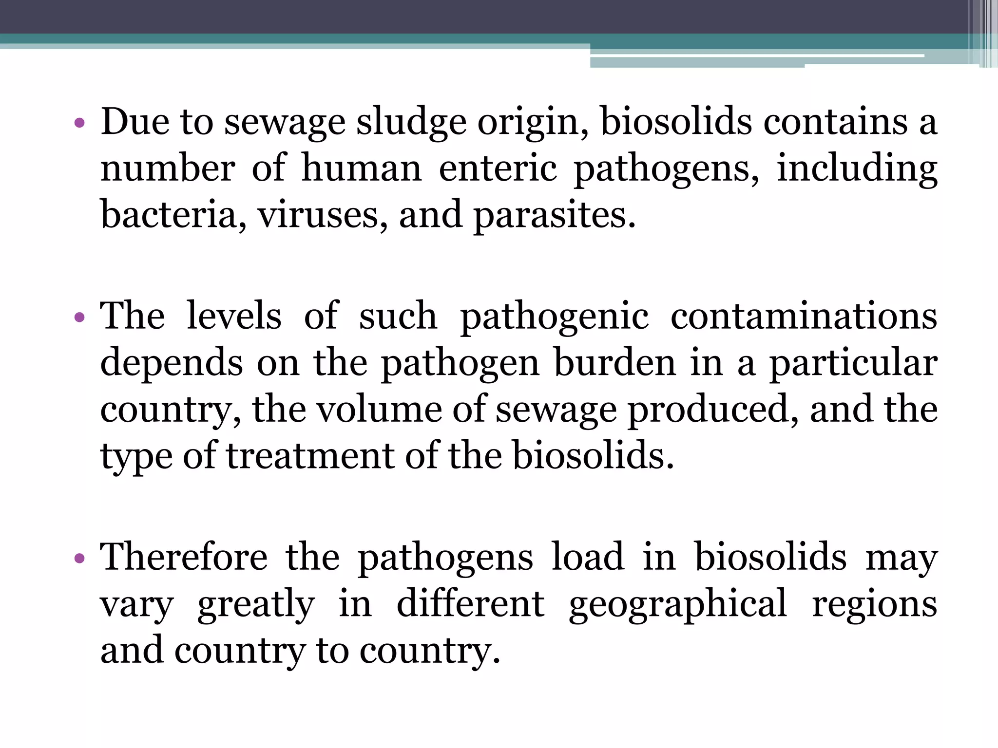 Revised biosolids ppt | PPTX