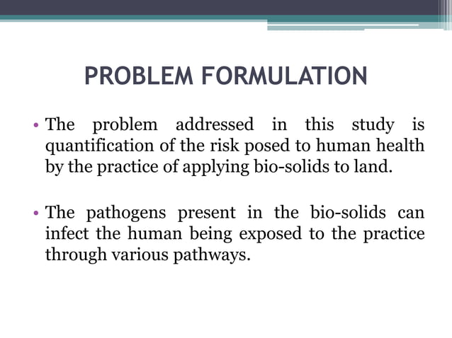 Revised biosolids ppt | PPTX | Infectious Diseases | Diseases and Conditions