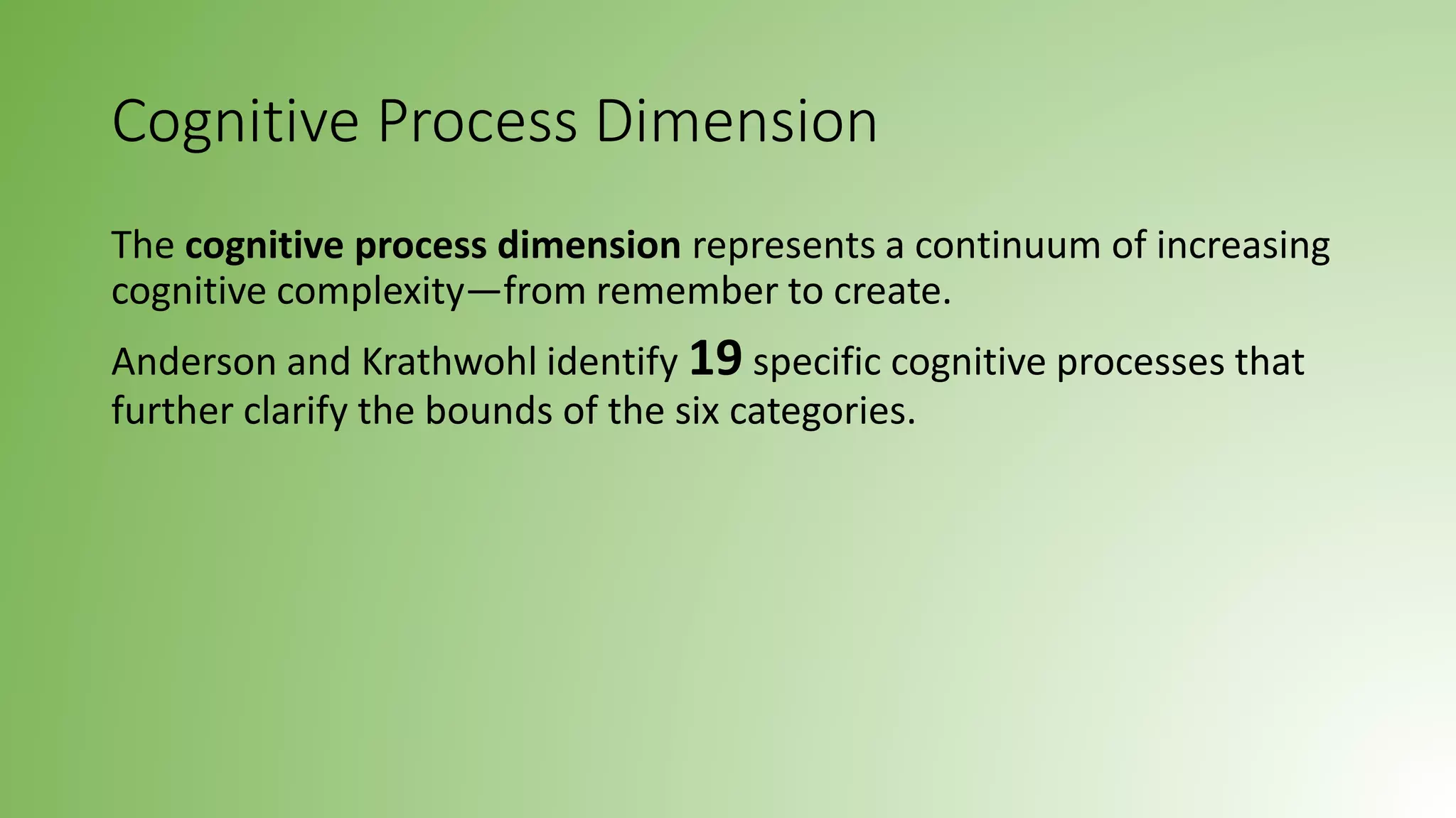 Revised Bloom's Taxonomy | PDF
