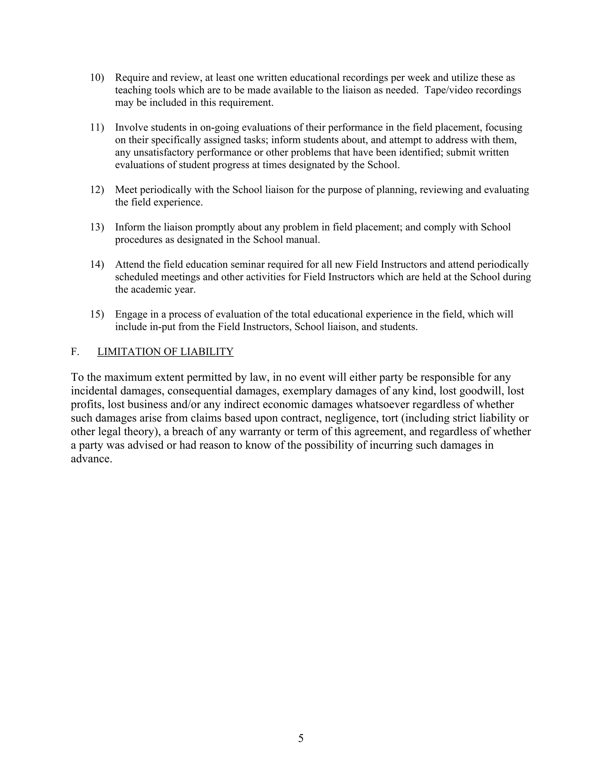 Revised By General Counsel Memorandum Of Agreement Between University ...