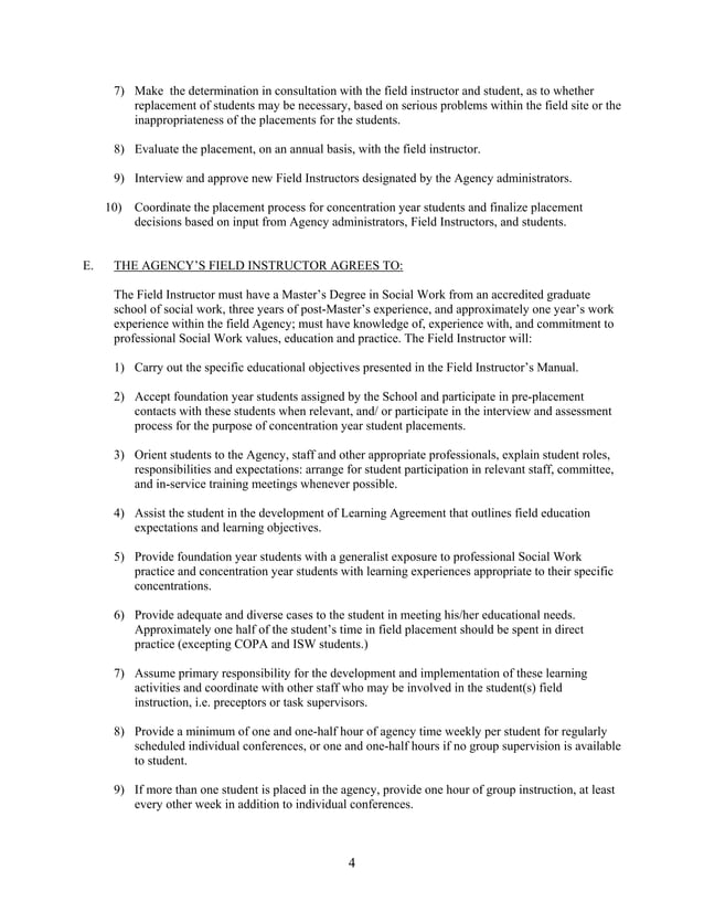 Revised By General Counsel Memorandum Of Agreement Between University ...