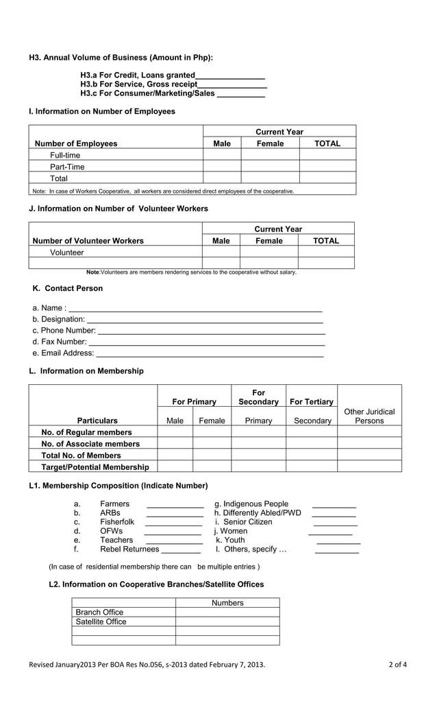 Revised CAPR Form 2012 | PDF