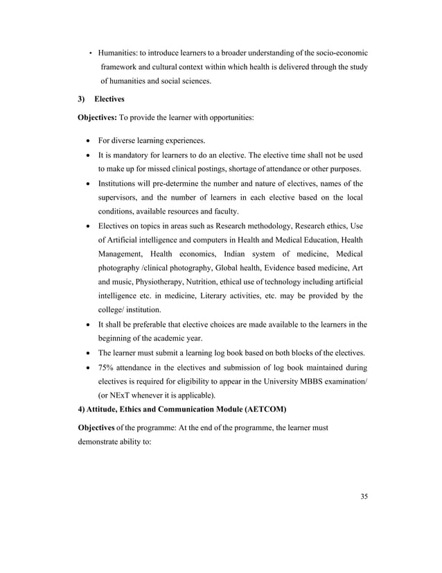 Revised CBME Guidelines 12-september-2024 | PDF