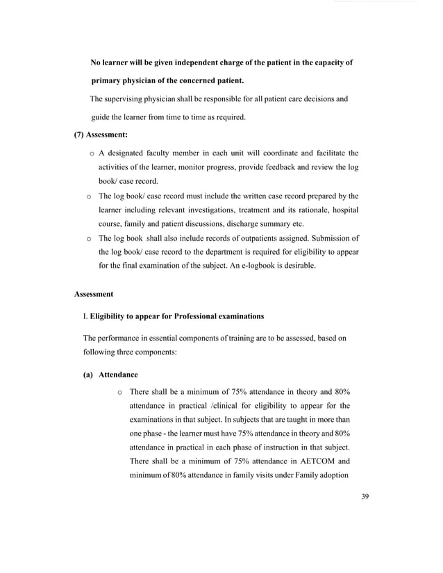 Revised CBME Guidelines 12-september-2024 | PDF