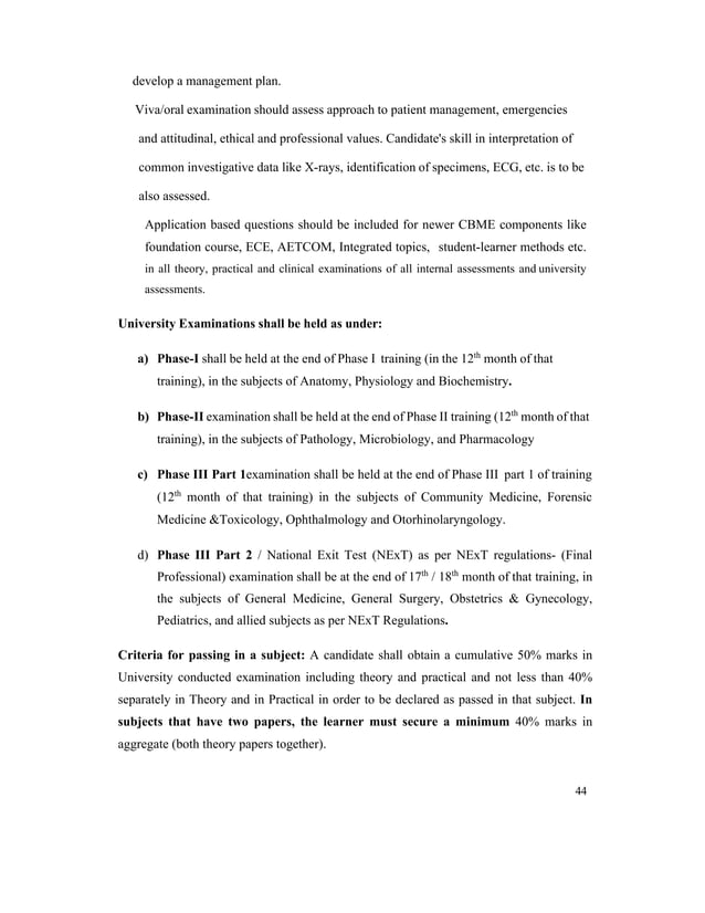 Revised CBME Guidelines 12-september-2024 | PDF