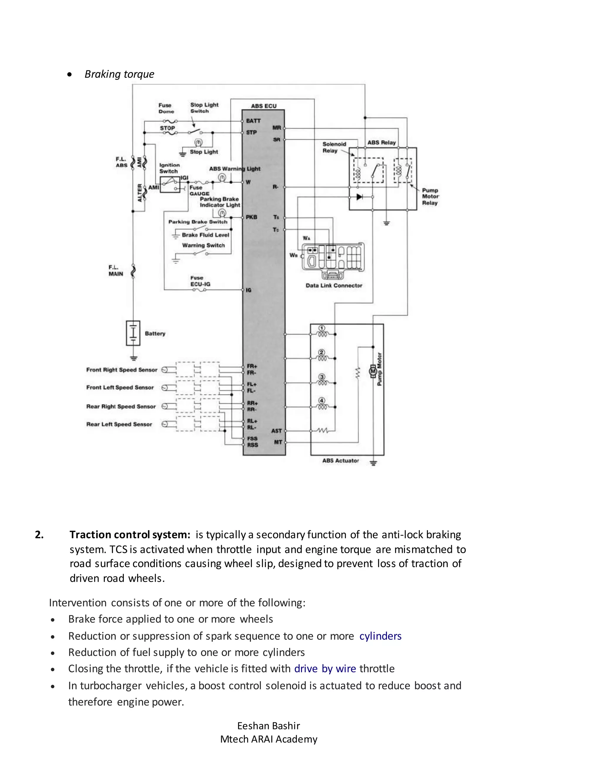 chassis control systems | DOCX