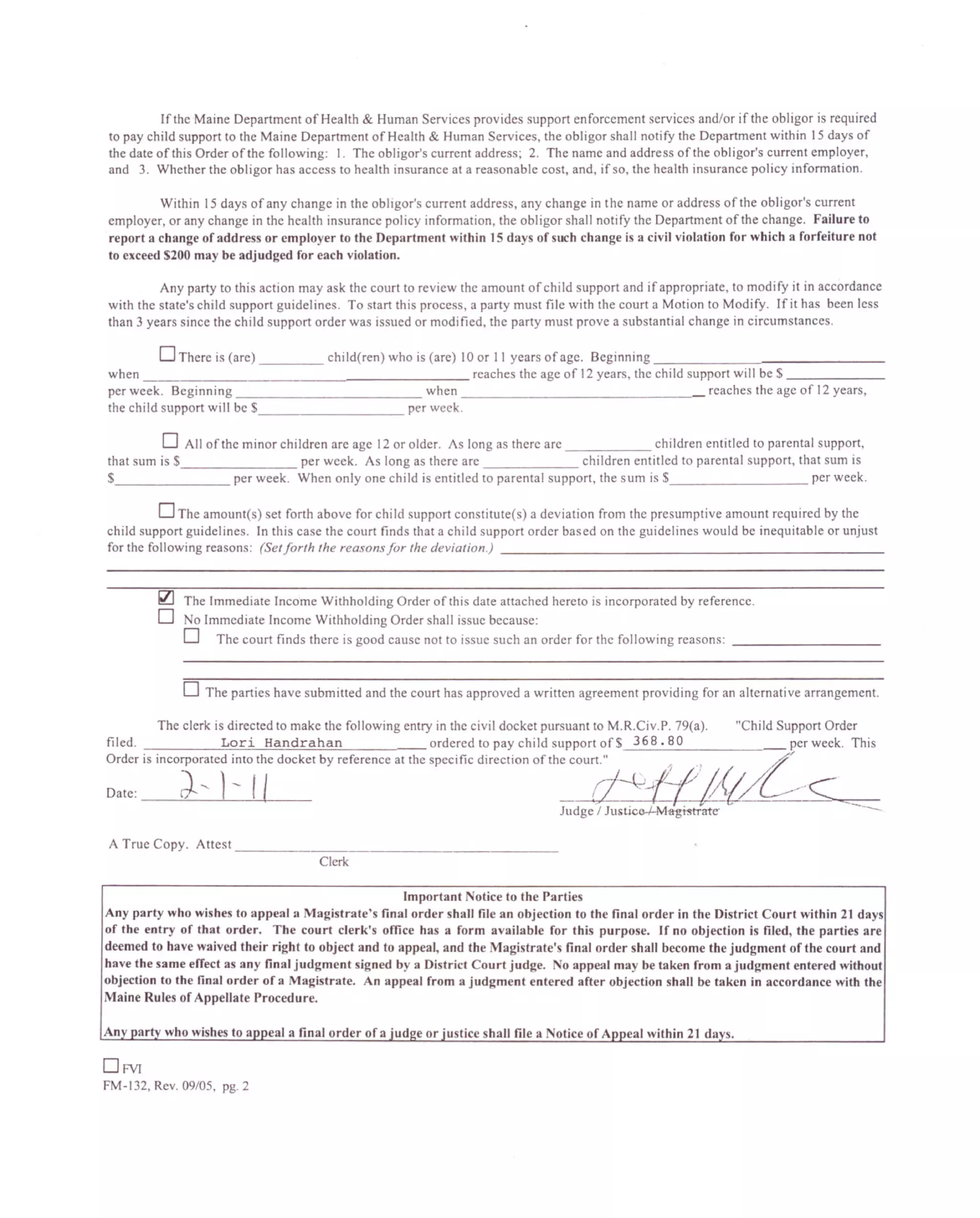 Revised custody & support | PDF