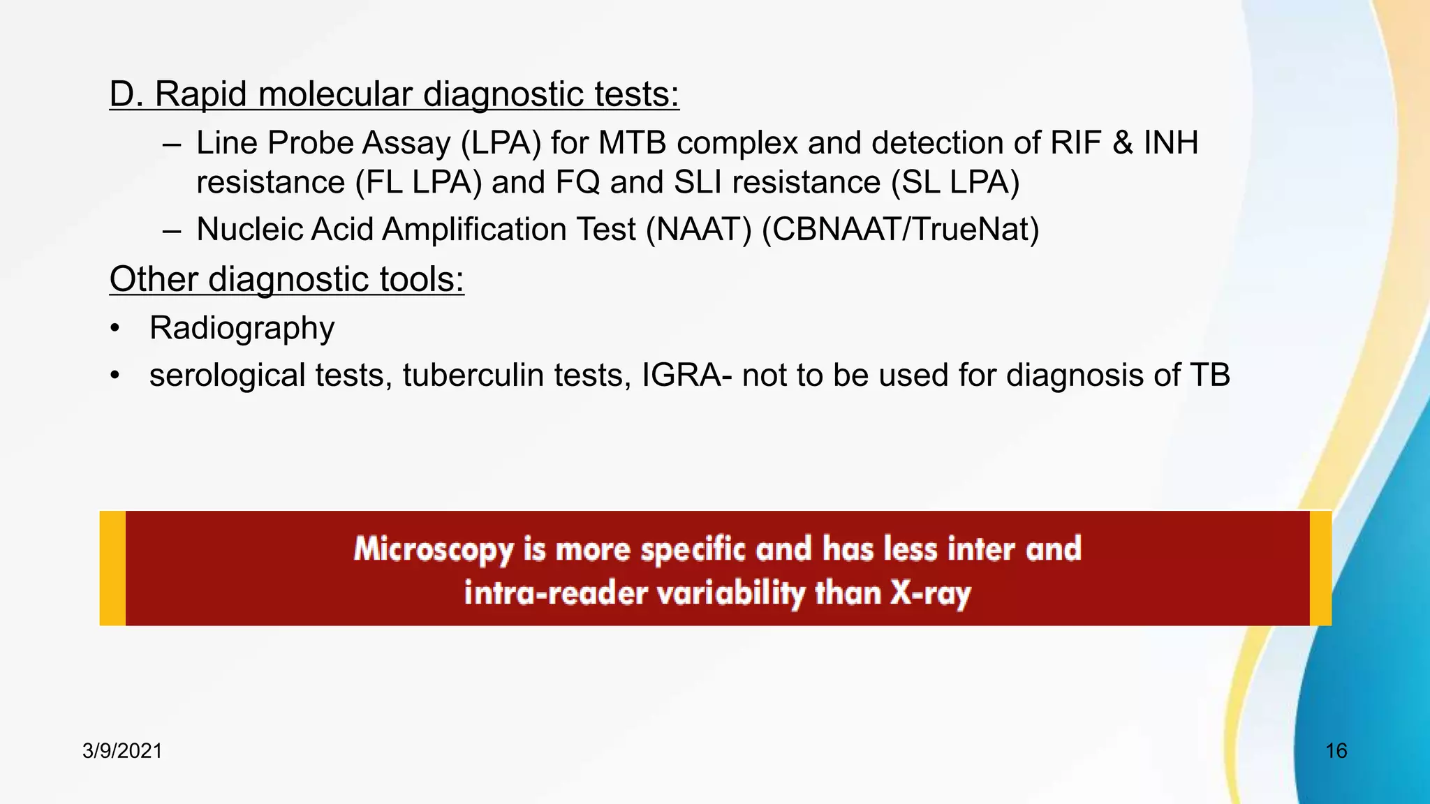 Revised definitions of tb cases and management as per ntep | PPTX