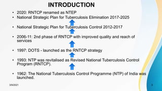 Revised definitions of tb cases and management as per ntep | PPTX
