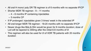 Revised definitions of tb cases and management as per ntep | PPTX