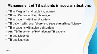 Revised definitions of tb cases and management as per ntep | PPTX