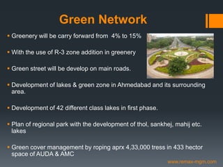 Revised Developement Plan, Ahmedabad 2013 - 2021 | PPTX