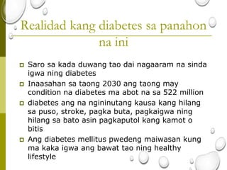 Revised diabetes education modules | PPT