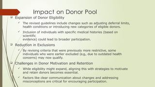 Donor selection criteria to start everything everytime.pptx