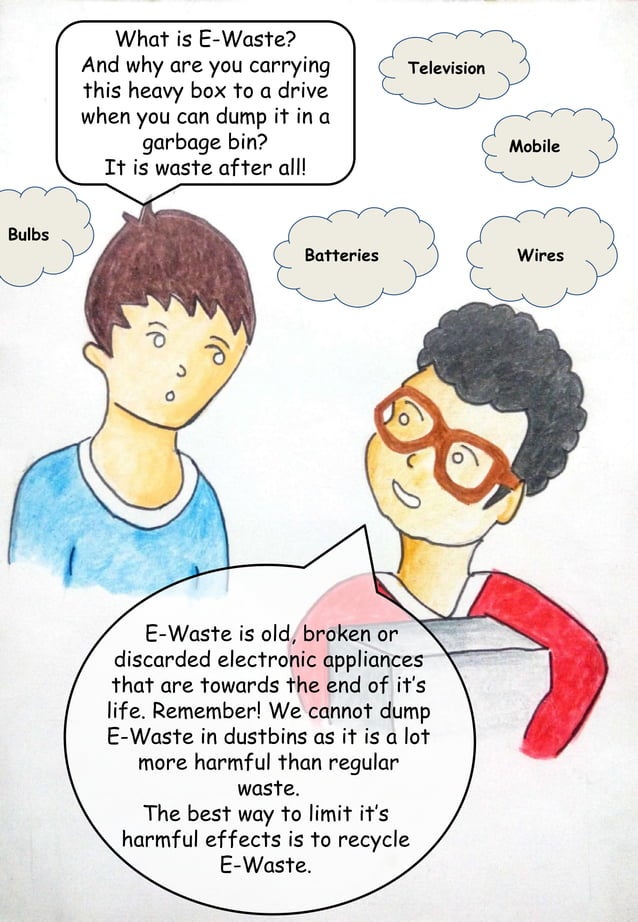 E-waste informative comic book for children | PDF