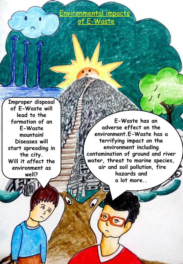 E-waste informative comic book for children | PDF