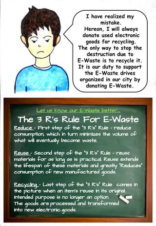 E-waste informative comic book for children | PDF