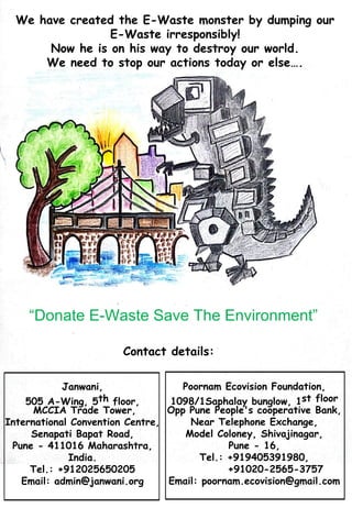 E-waste informative comic book for children | PDF