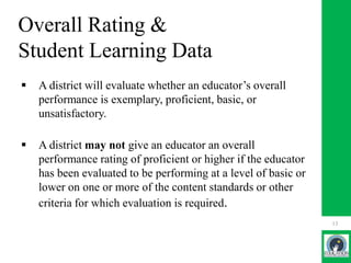 Educator evaluation accountability | PPTX