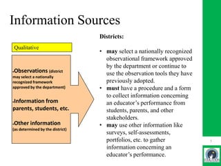 Educator evaluation accountability | PPTX